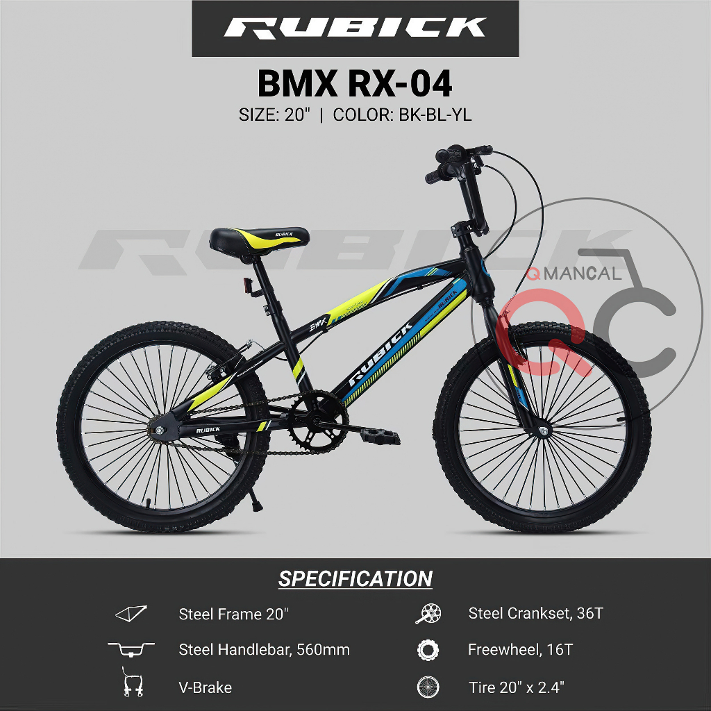 Jual 20 BMX RUBICK by United Bergaransi | Shopee Indonesia