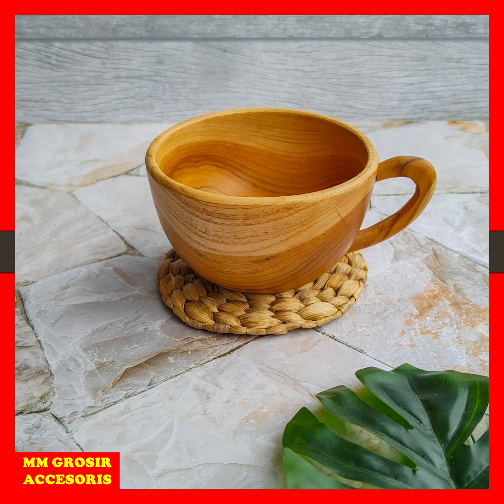 Jual Gelas Cangkir Kopi Kayu Jati Termurah | Shopee Indonesia