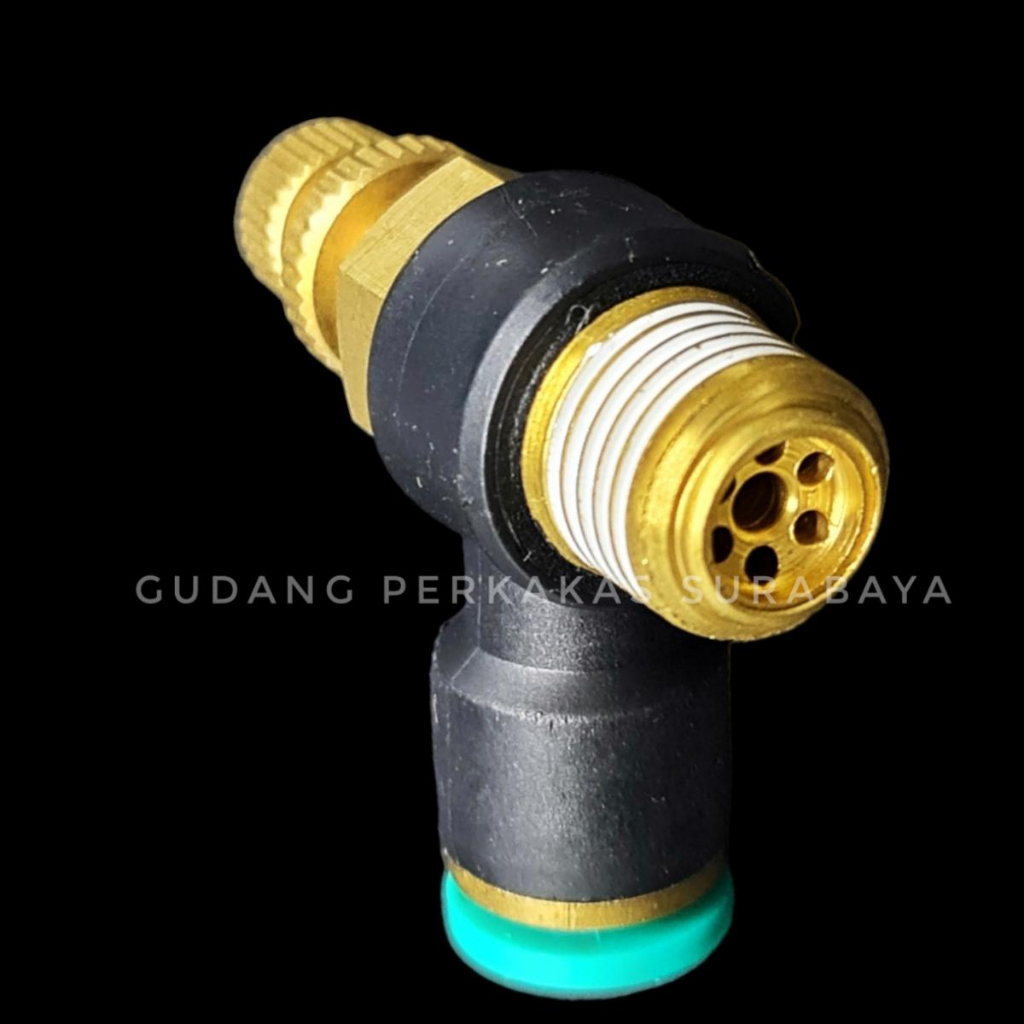 Jual VALVE CONTROL FITTING PU 6 mm SPEED CONTROLLER PNEUMATIC THROTTLE ...