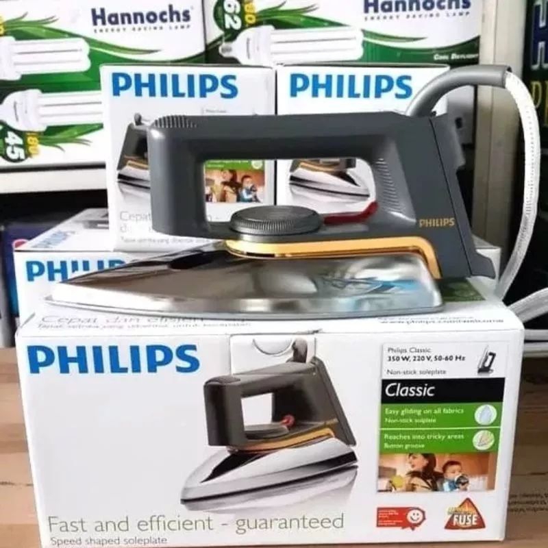 Jual Philips Setrika Stainles Clasic 1772 | Shopee Indonesia