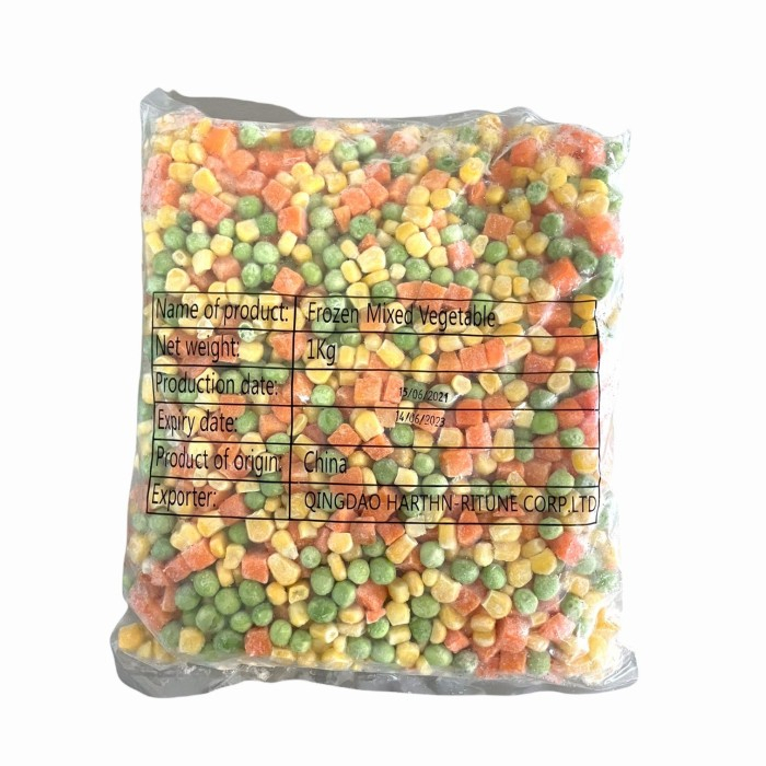 Jual Mix Vegetables Sayuran Beku Frozen kemasan 1 kg | Shopee Indonesia
