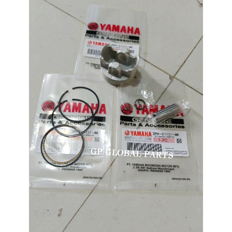 Jual Piston Kit 2PH Os STD Mio M3/Mio GT/Soul Gt/Mio Z/Fino fi/125 Cc ...