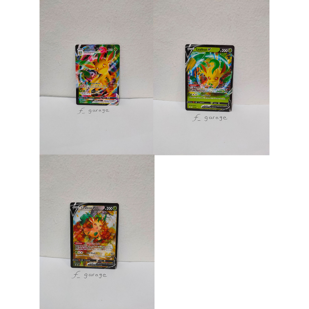 Jual Leafeon V Vmax Pokemon Card Kartu TCG English Evolving Skies ...