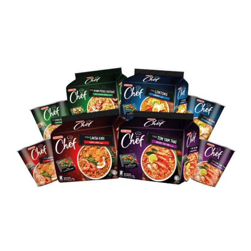 Jual Mie Mamee Chef [ 1 pack ( 4 bungkus ) ] | Shopee Indonesia