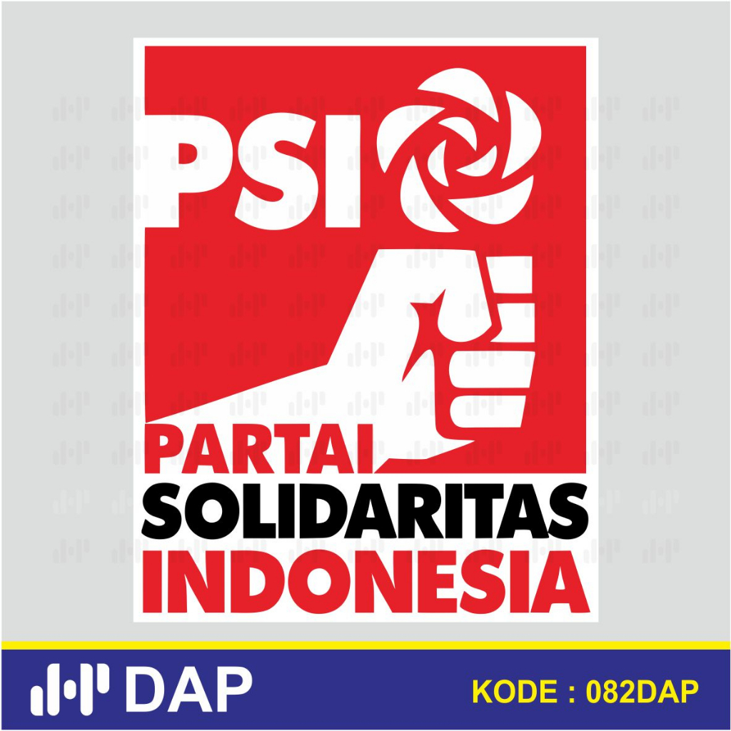 Jual 082 - STIKER PARTAI SOLIDARITAS INDONESIA - 8 x 10 CM - VYNIL ...