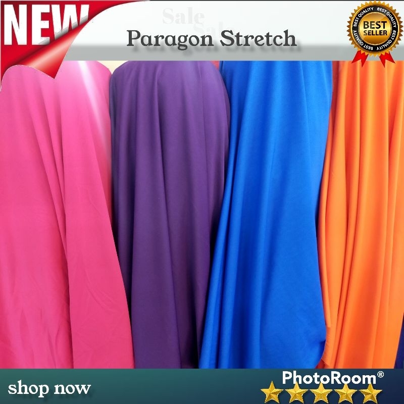 Jual Kain Paragon Stretch. Bahan Street Paragon Import | Shopee Indonesia