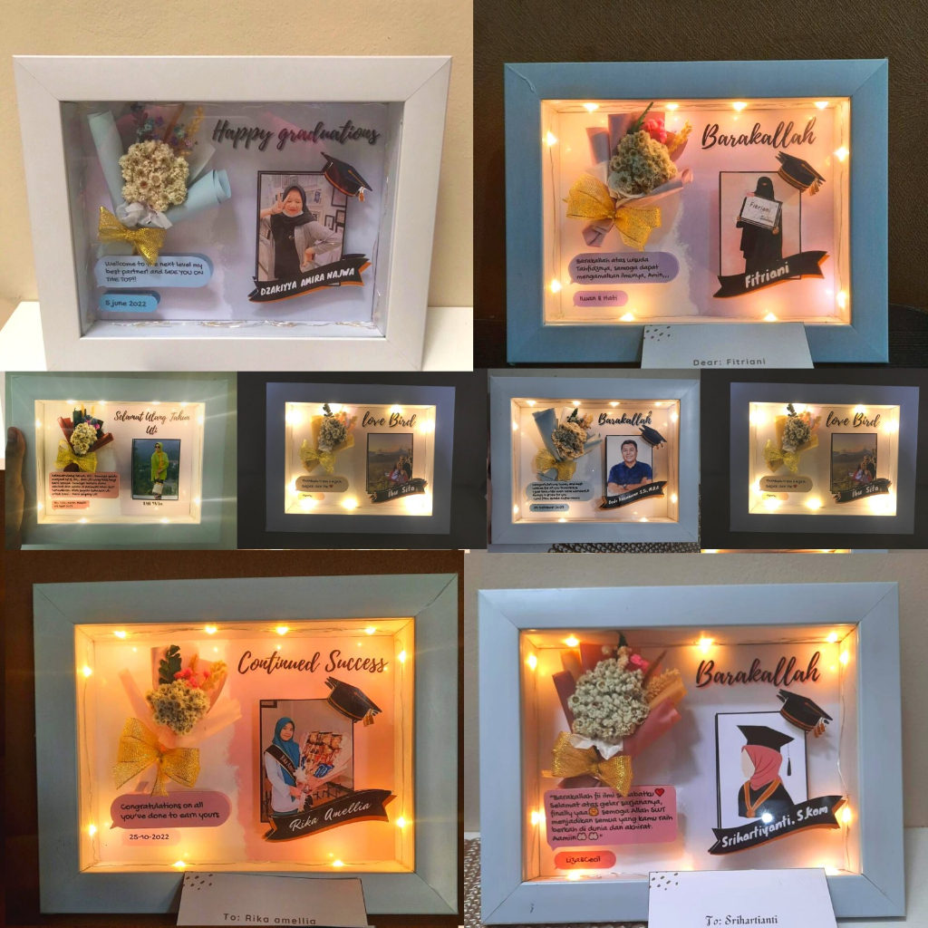 Jual PART 2 I Pop Up photo| Scrapbook | 3D photo frame| Bingkai 3D ...