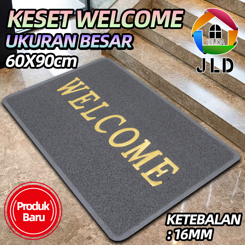 Jual JieLiDa KESET WELCOME TEBAL16MM PREMIUM uk.60 x 90cm / Keset ...