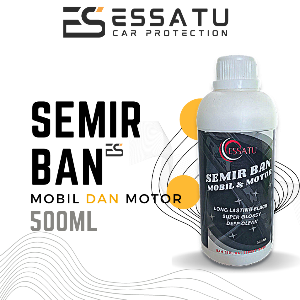Jual Semir Ban Mobil dan Motor Tire Gel Essatu Isi 500 ML | Shopee ...