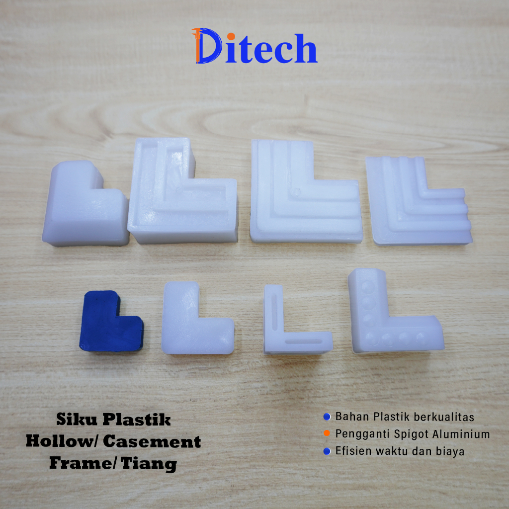 Jual Siku Plastik Sambungan Hollow Aluminium Sambungan Hollow Frame