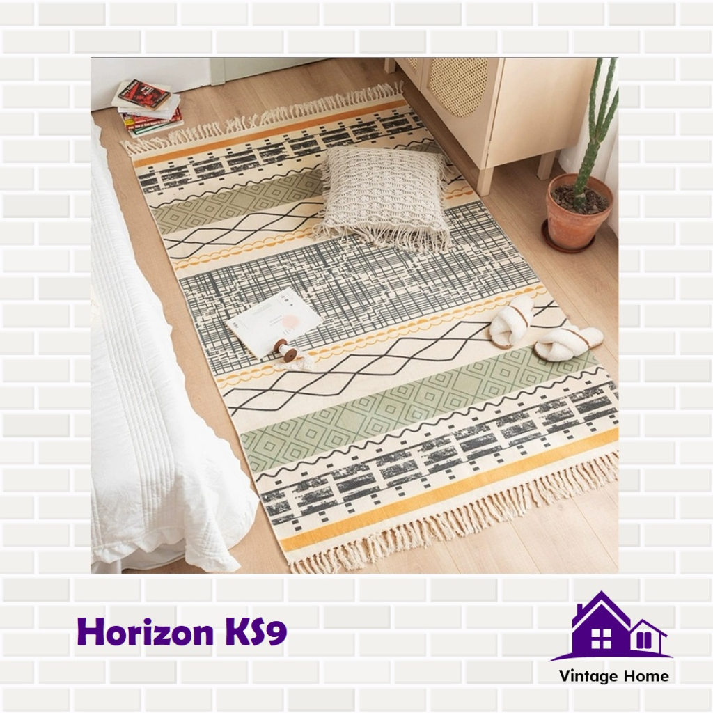 Jual Rug Karpet Vintage Bohemian Big Size Etnik Tenun Impor Premium ...