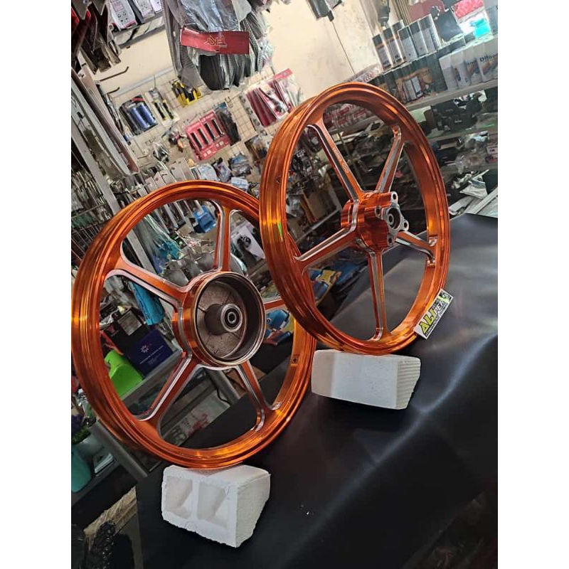 Jual Velg Enkei 505 Ukuran 140/160-17Buat motor Fiz r Jupiter | Shopee ...