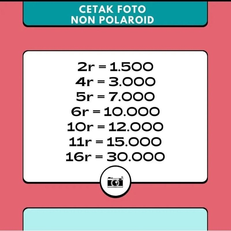 Jual CETAK FOTO 2R 4R 5R 6R | Shopee Indonesia