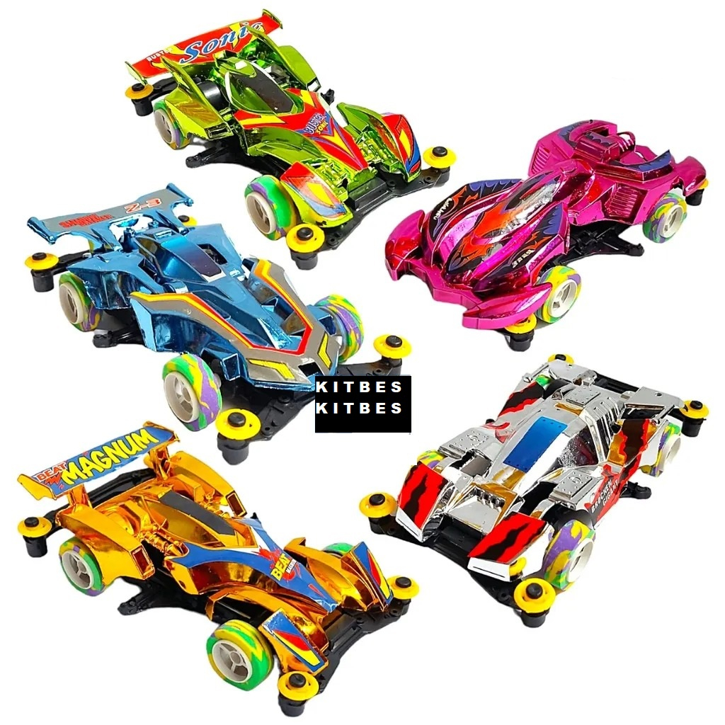 Jual Mainan Tamiya Tamia Mini 4WD Bonus 4 Ban Roda Busa MURAH Mainan ...