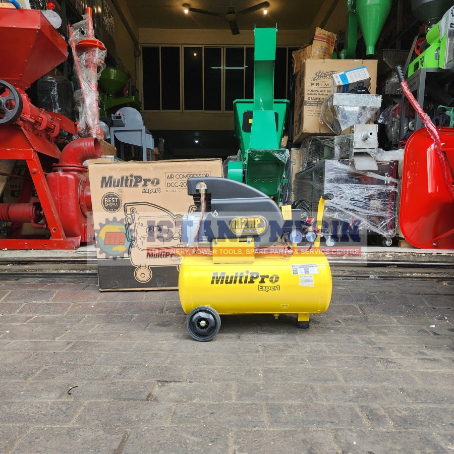 Jual MESIN KOMPRESSOR ANGIN UDARA LISTRIK PORTABLE 2HP MULTIPRO DCC 200 ...