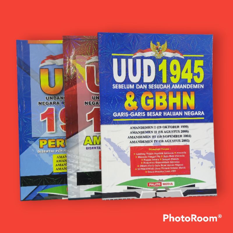 Jual Buku UUD 1945 Dan GBHN | Shopee Indonesia