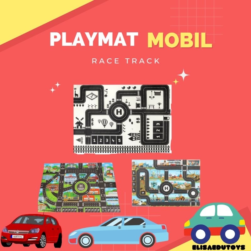 Jual alas playmat lintasan mobil road city map | Shopee Indonesia