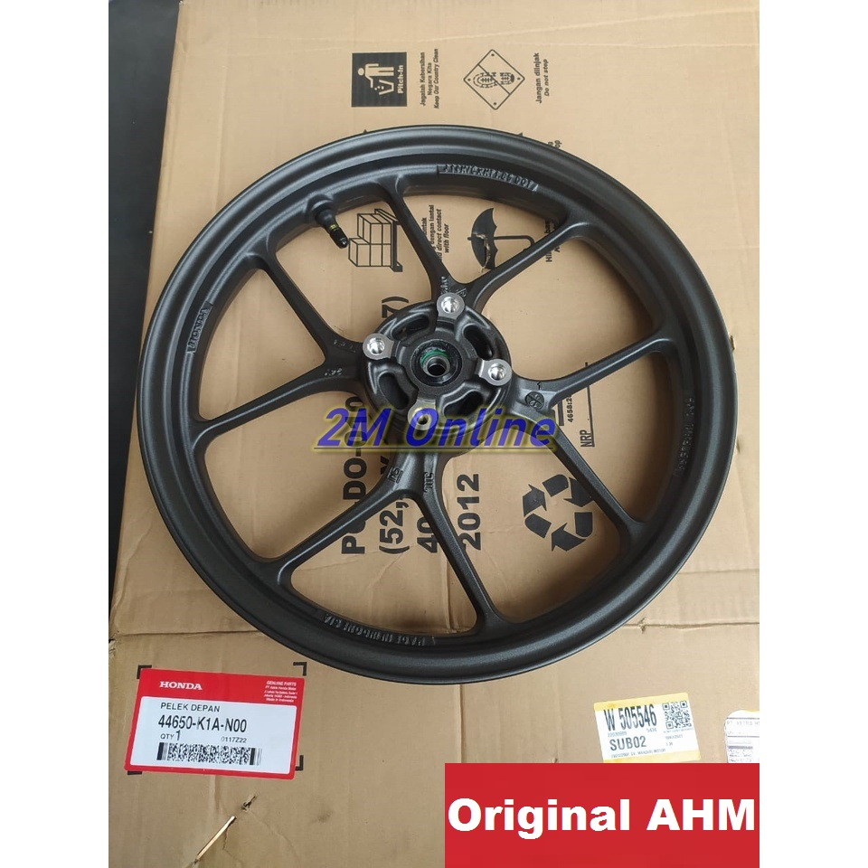 Jual VELG PELEK VELEG DEPAN BEAT BIT 2020 2021 2022 2023 .44650K1AN00 ...