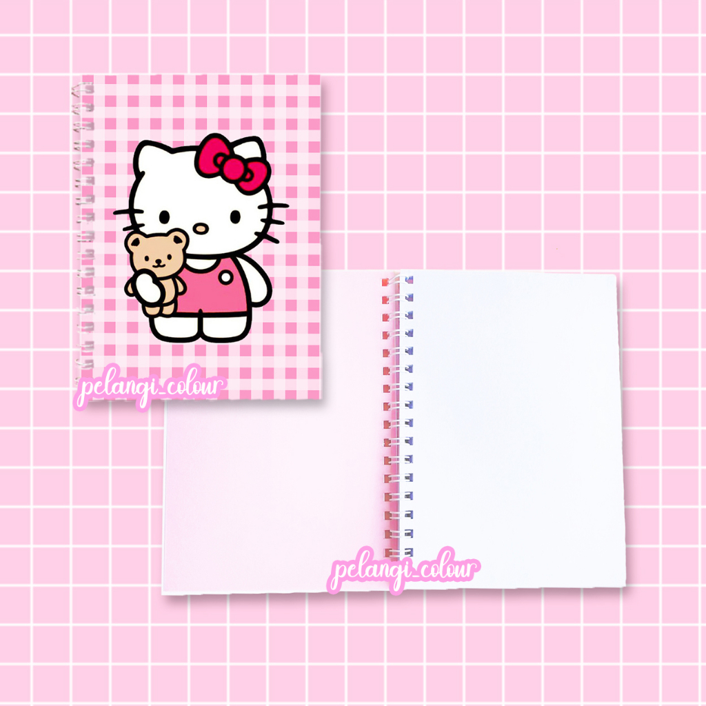Jual Buku Catatan Karakter Melody Kuromi / Notes Karakter Hello kitty ...