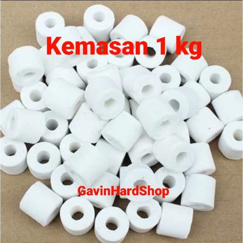Jual Bioring Bio Ceramic Ceramic Ring Keramik Ring Media Filter Kolam ...