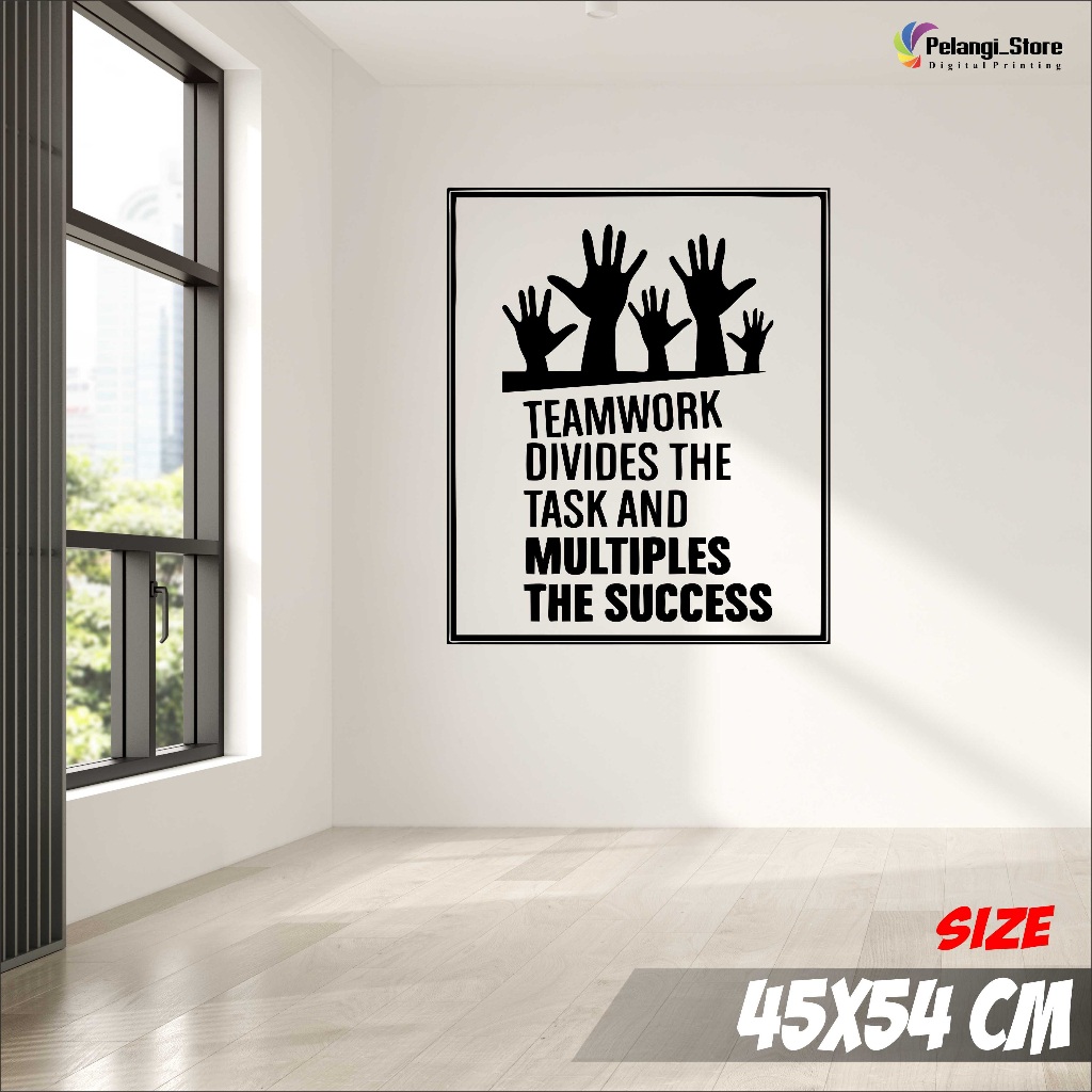 Jual Wall Sticker Cutting Stiker Dinding Quotes Motivasi Ruang Kerja ...