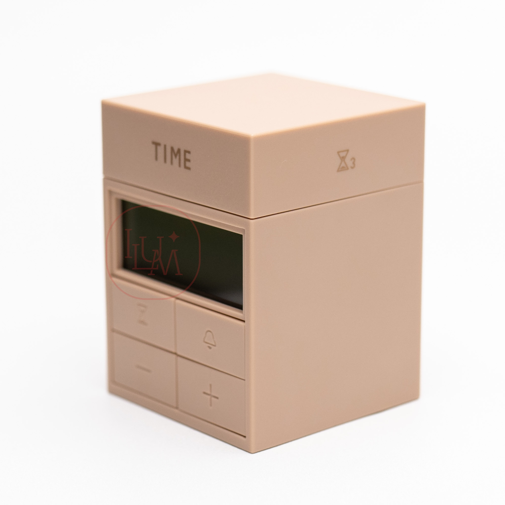 Jual Cubic Alarm Clock Timer Jam Meja Minimalis Dengan Timer Dan Alarm