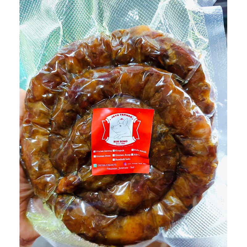 Jual Urutan Babi asli Bali//BESTSELLER//500g sudah digoreng//daging ...