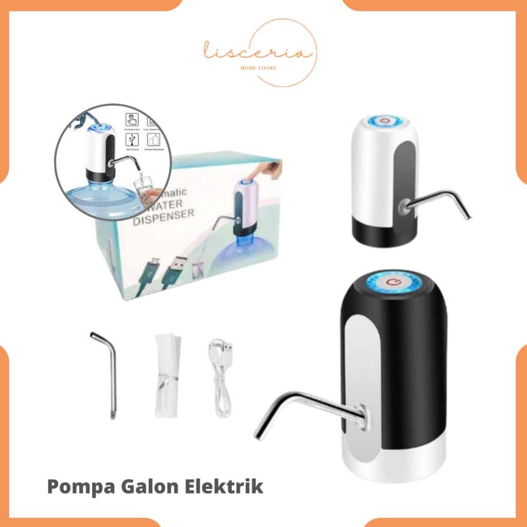 Jual [ LSC ] Pompa galon Elektrik Portable Alat Pompa Galon Elektrik ...