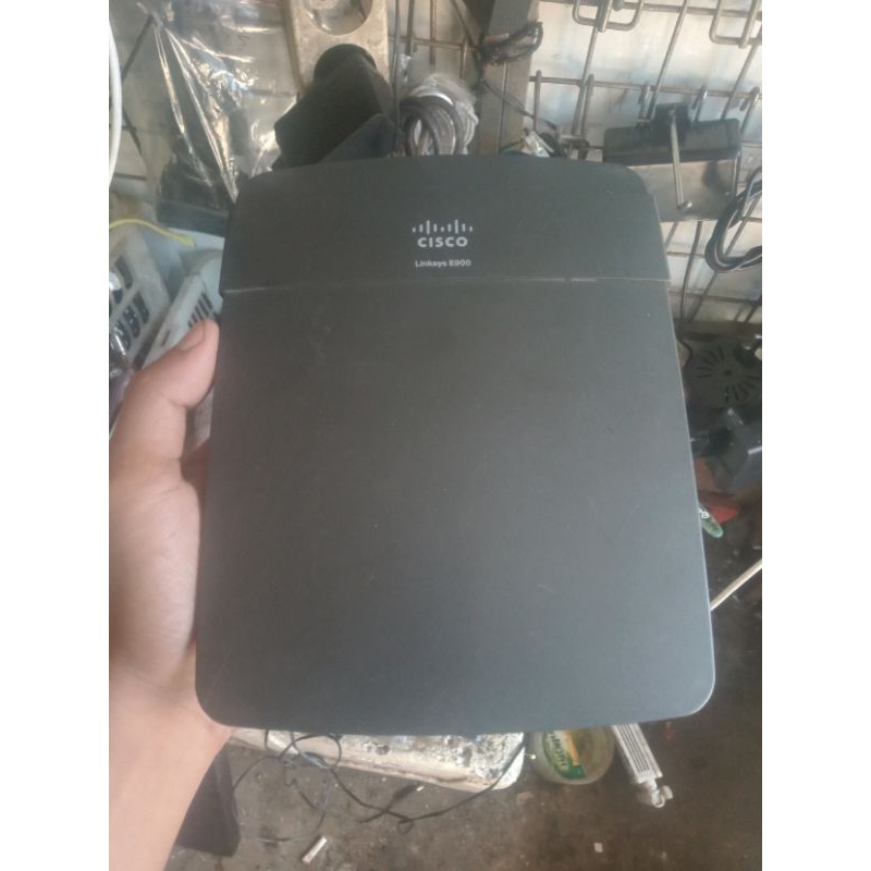 Jual Cisco E900 wireless n router 300mbpps unit adaptor | Shopee Indonesia