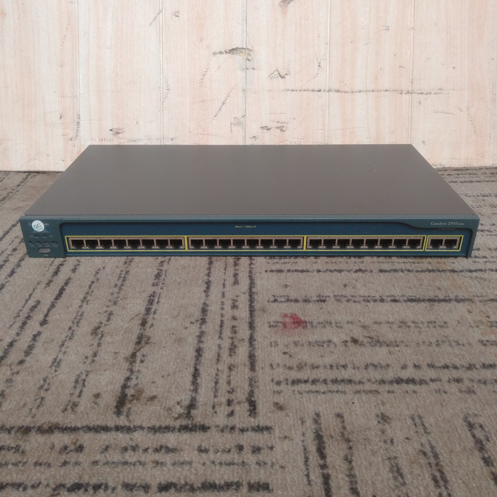 Jual Switch Cisco 2950 24 Port Dengan 2 Port Gigabit | Shopee Indonesia