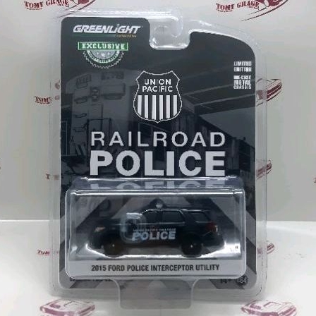 Jual Greenlight Union Pacific Railroad Police 2015 Ford Police ...