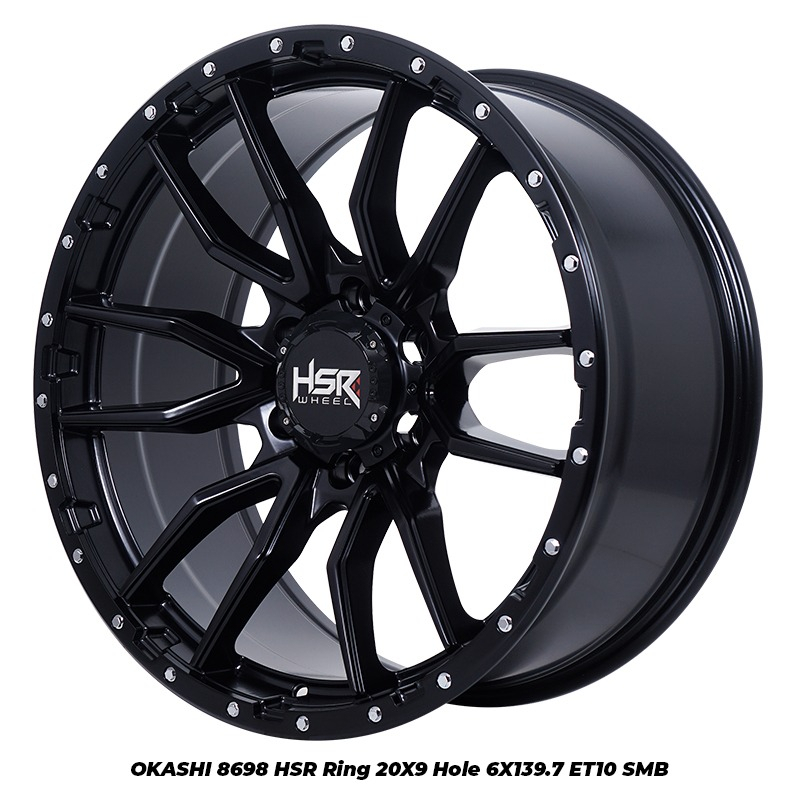 Jual velg racing hsr r20 cocok buat fortuner,pajero sport | Shopee ...