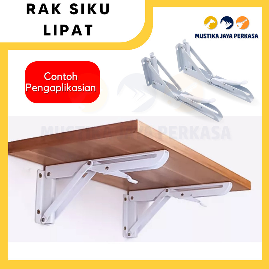 Jual Siku Rak Meja Lipat Dinding Besar 16 18 20 Inch Engsel Ambalan ...