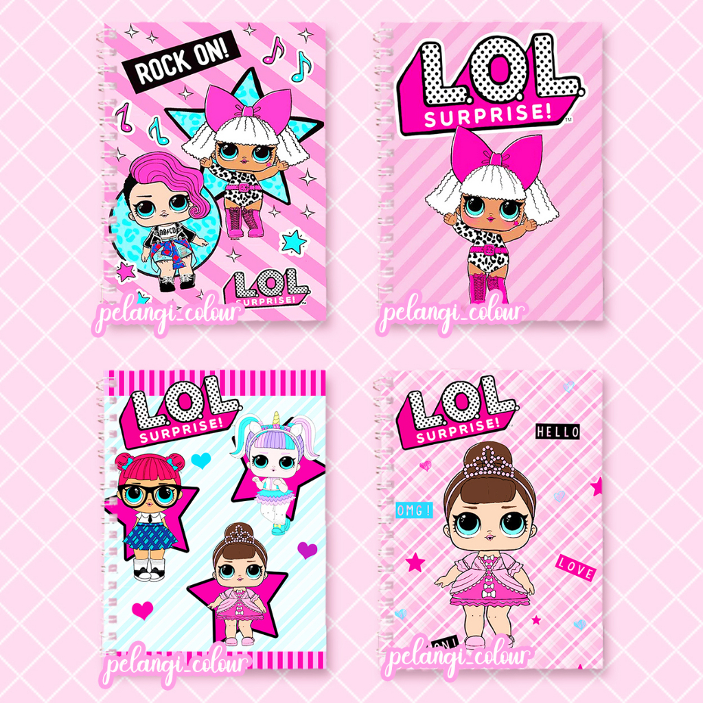 Jual Buku Catatan Karakter LOL / Notes Karakter LOL / Buku Catatan LOL ...