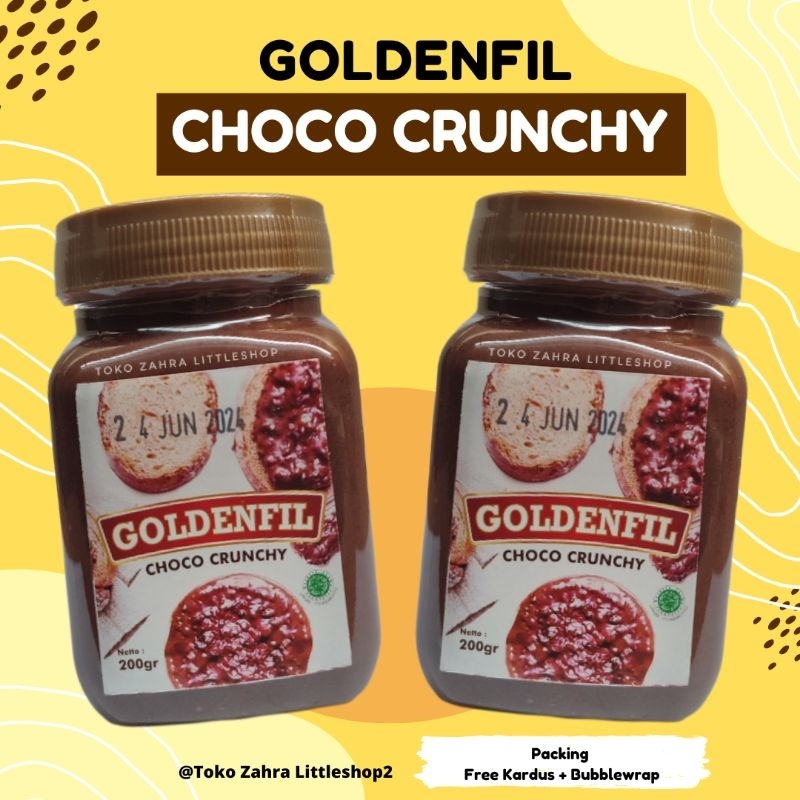 Jual Goldenfil Choco Crunchy 200gr | Shopee Indonesia