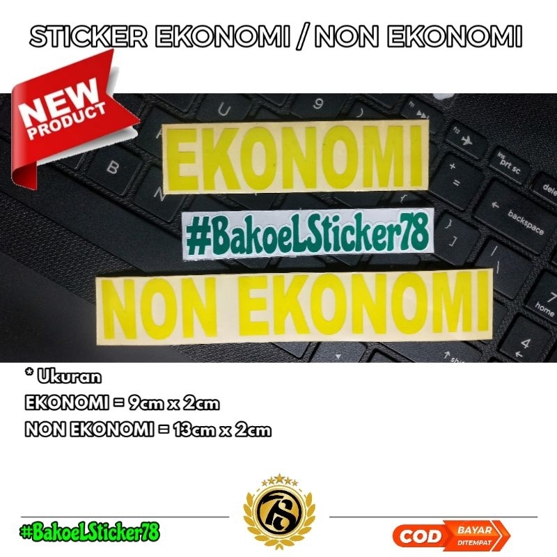 Jual STICKER EKONOMI / NON EKONOMI STIKER BUS AKAP AKDP # ...