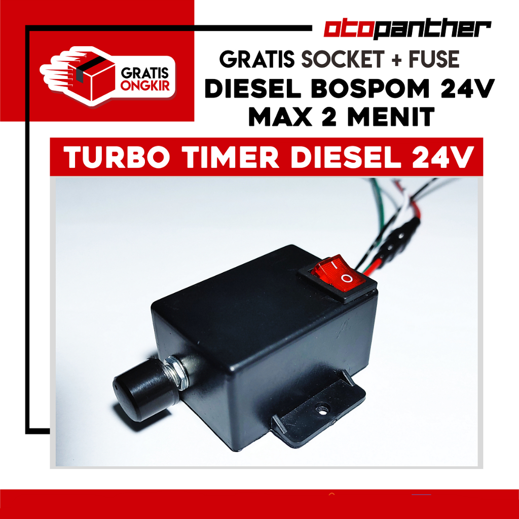 Jual Turbo Timer Diesel 24V Truk dan Diesel Konvensional Bospom ...