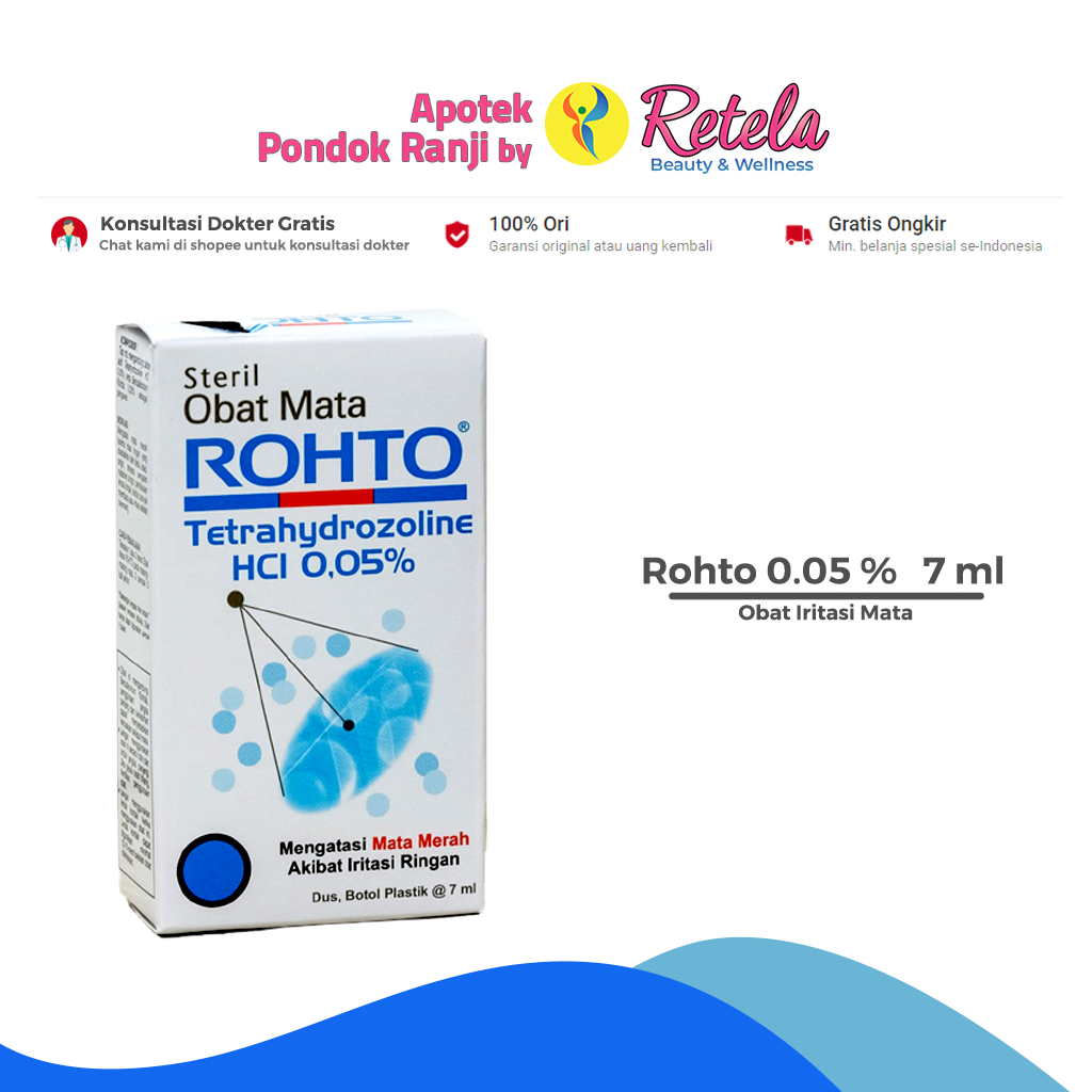Jual Rohto Steril Eye Drop 7 ml | Shopee Indonesia