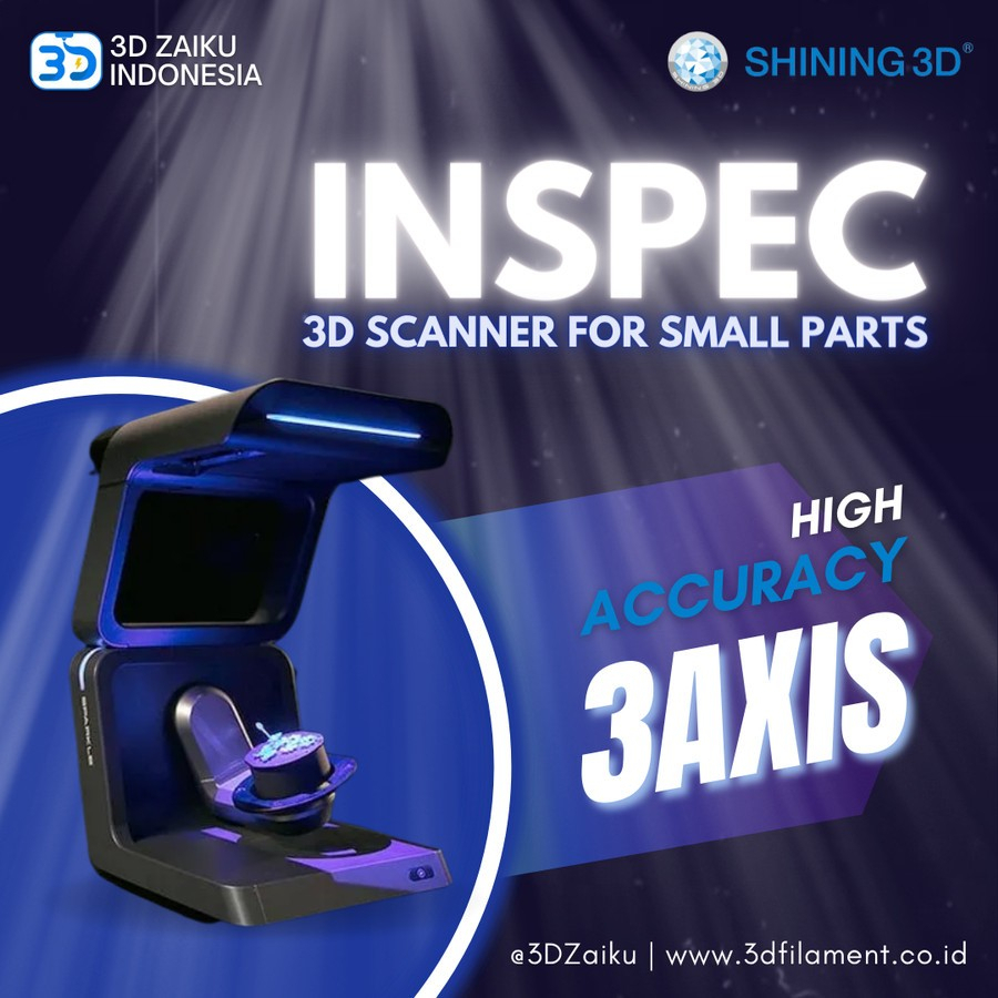Jual Autoscan Inspec High Accuracy Industrial 3D Scanner for Small Parts | Shopee Indonesia