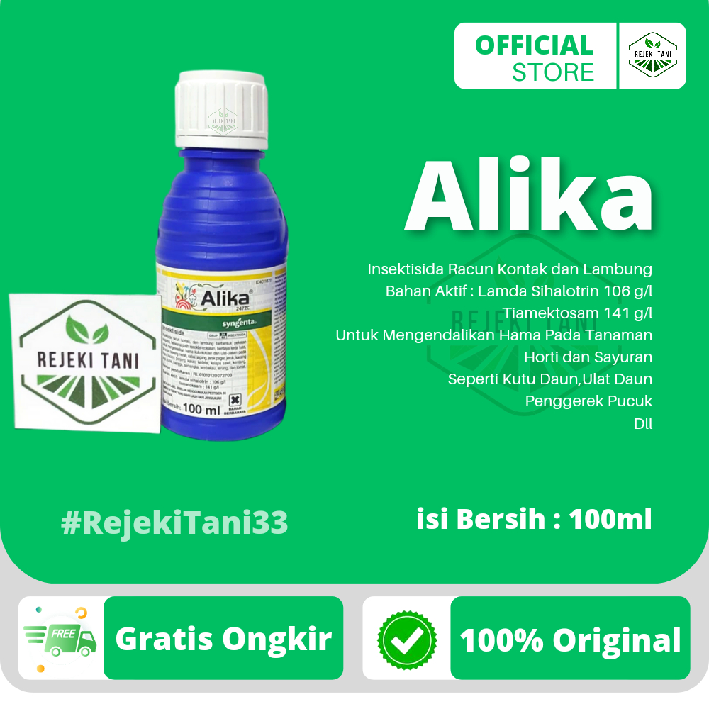 Jual Insektisida Alika 247 ZC 100ml Racun Kontak dan Lambung Untuk ...