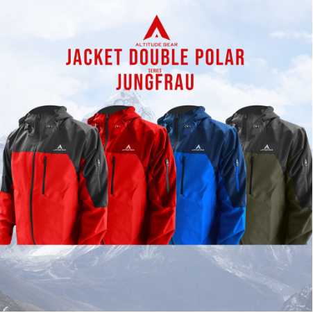 Jual Altitude Gear Jungfrau Jaket Gunung Pria Wanita Outdoor Inner ...