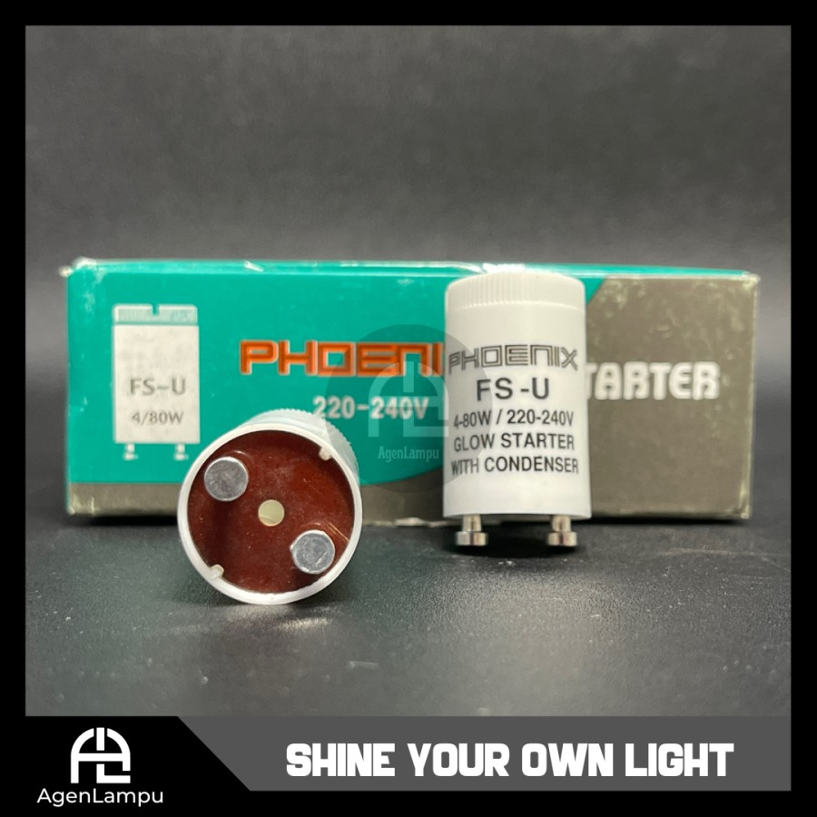 Jual STARTER LAMPU TL NEON PHOENIX FS-U 4/80W | Shopee Indonesia