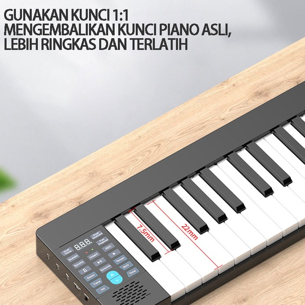 Jual Benston Music- 61-tuts piano lipat, piano elektrik pintar 61-tuts ...