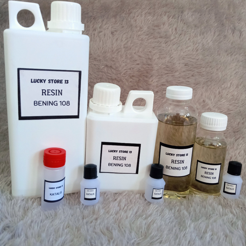 Jual RESIN BENING 108 100gr 250gr 500gr 1000gr + Katalis Kerajinan ...