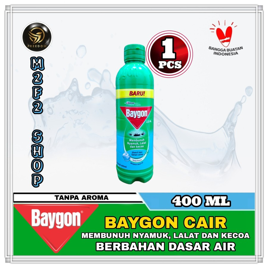 Jual Baygon Liquid Spray Cair Tanpa Aroma Refill - 400 ml (Kemasan ...