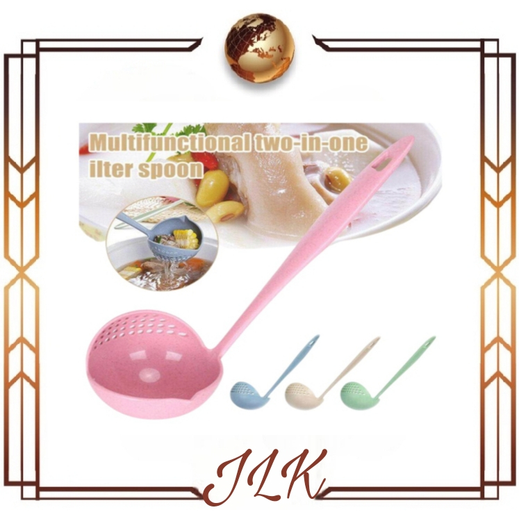 Jual (JLK) Centong Kuah Sop 2 in 1 Sendok Saring Sayur // Saringan ...