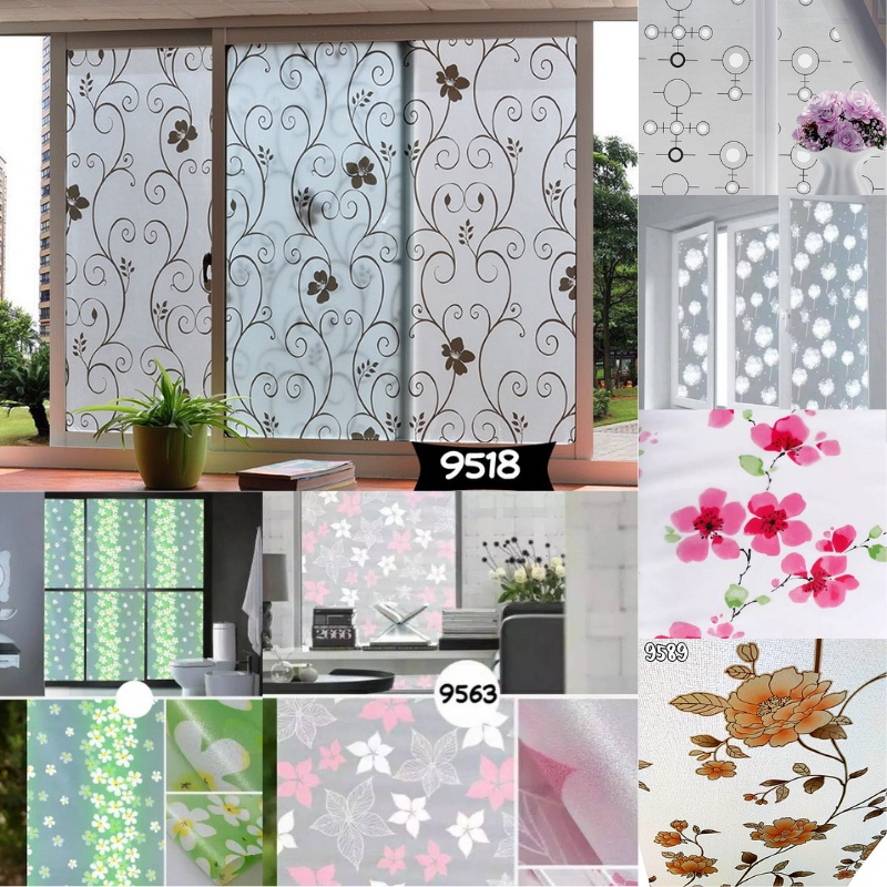 Jual goup88 PROMO TURUN HARGA stiker kaca rumah kantor motif polkadot ...