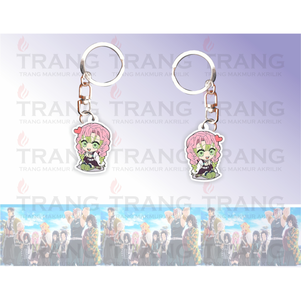 Jual Gantungan Kunci Akrilik Hashira Kimetsu No Yaiba/Keychain Acrylic ...