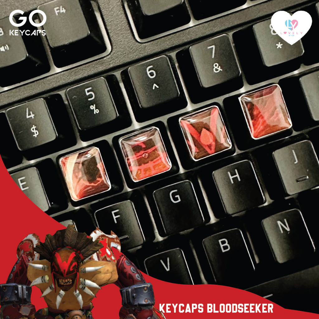 Jual Keycaps PBT Dota 2 Bloodseeker Ability | GO KEYCAPS | Shopee Indonesia