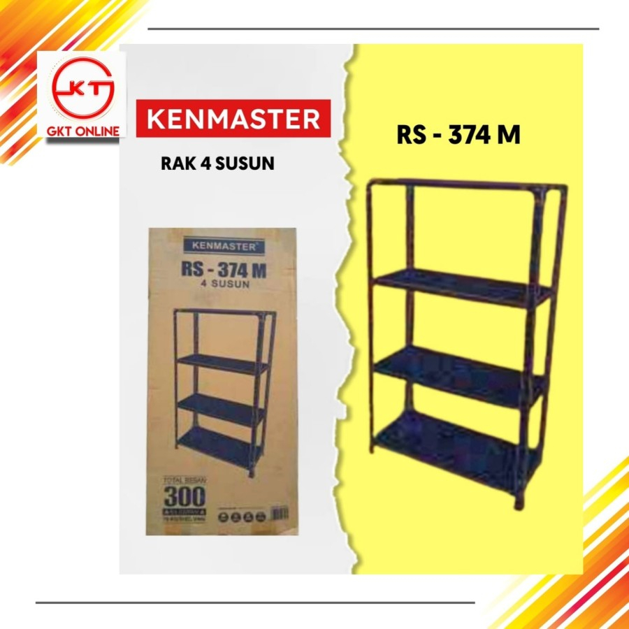 Jual Kenmaster Rak 4 Susun Besi Serbaguna RS-374M | Shopee Indonesia